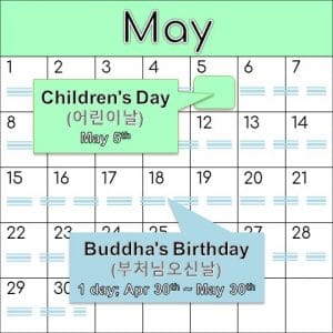 Holidays In Korea | Guide to National Red Days | Korea By Bike